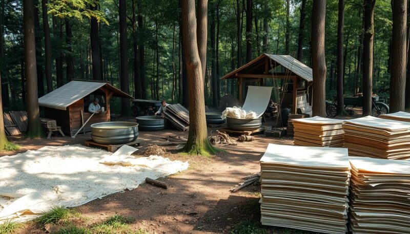 Kako se pravi papir? Proces izrade papira od drveta